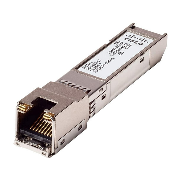 Cisco Gigabit Ethernet 1000 Base-T Mini-GBIC SFP Transceiver - Walmart ...
