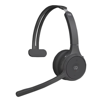 Cisco Single-Ear, Carbon Black Headset Bundle - Walmart.com