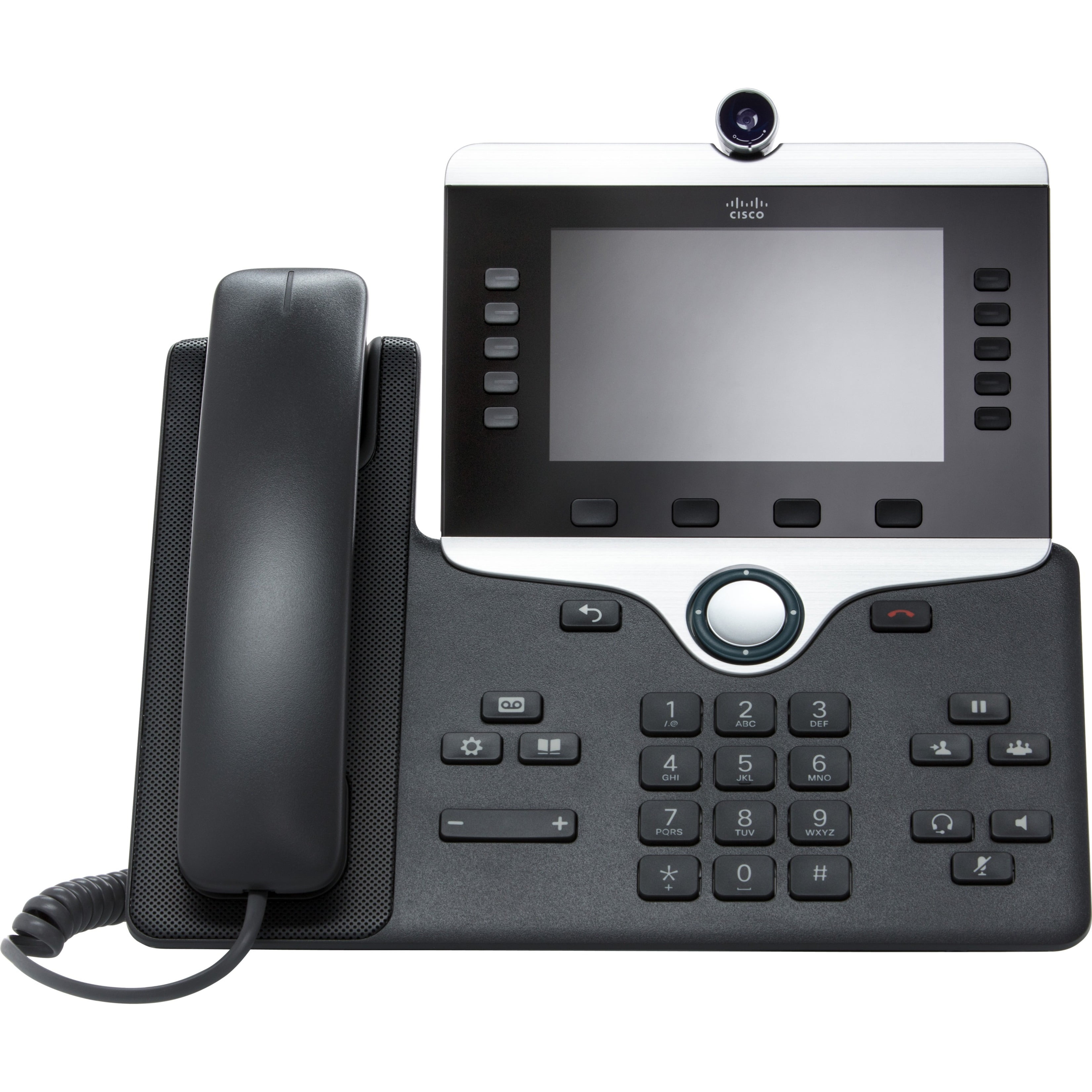 Cisco 8845 IP Phone, Corded/Cordless, Corded, Bluetooth, Wall Mountable ...