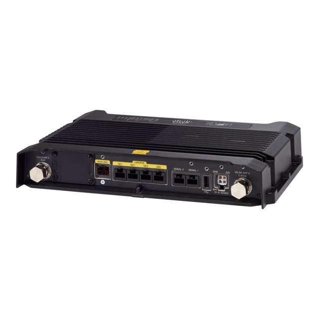 Cisco Industrial Router 829 - Wireless router - WWAN 4-port switch ...