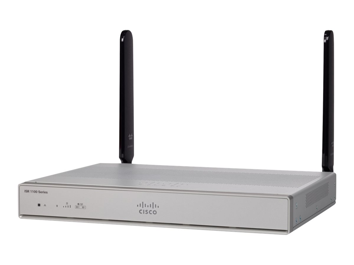 Cisco Integrated Services Router 1111 - Router - WWAN 8-port switch ...