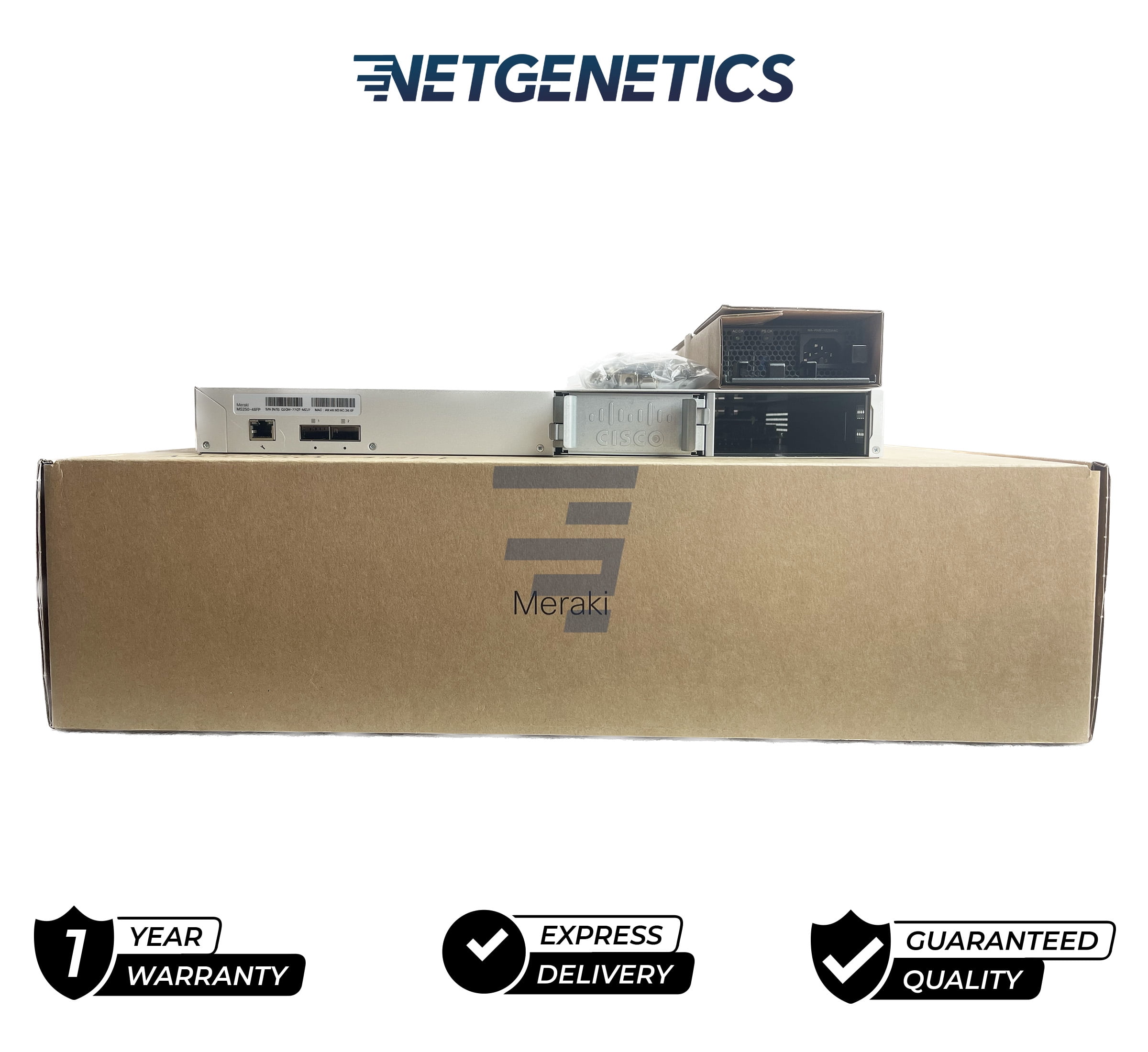Cisco Meraki | MS250-48FP-HW | Meraki MS250-48FP L3 Stck Cld-Mngd 48x ...