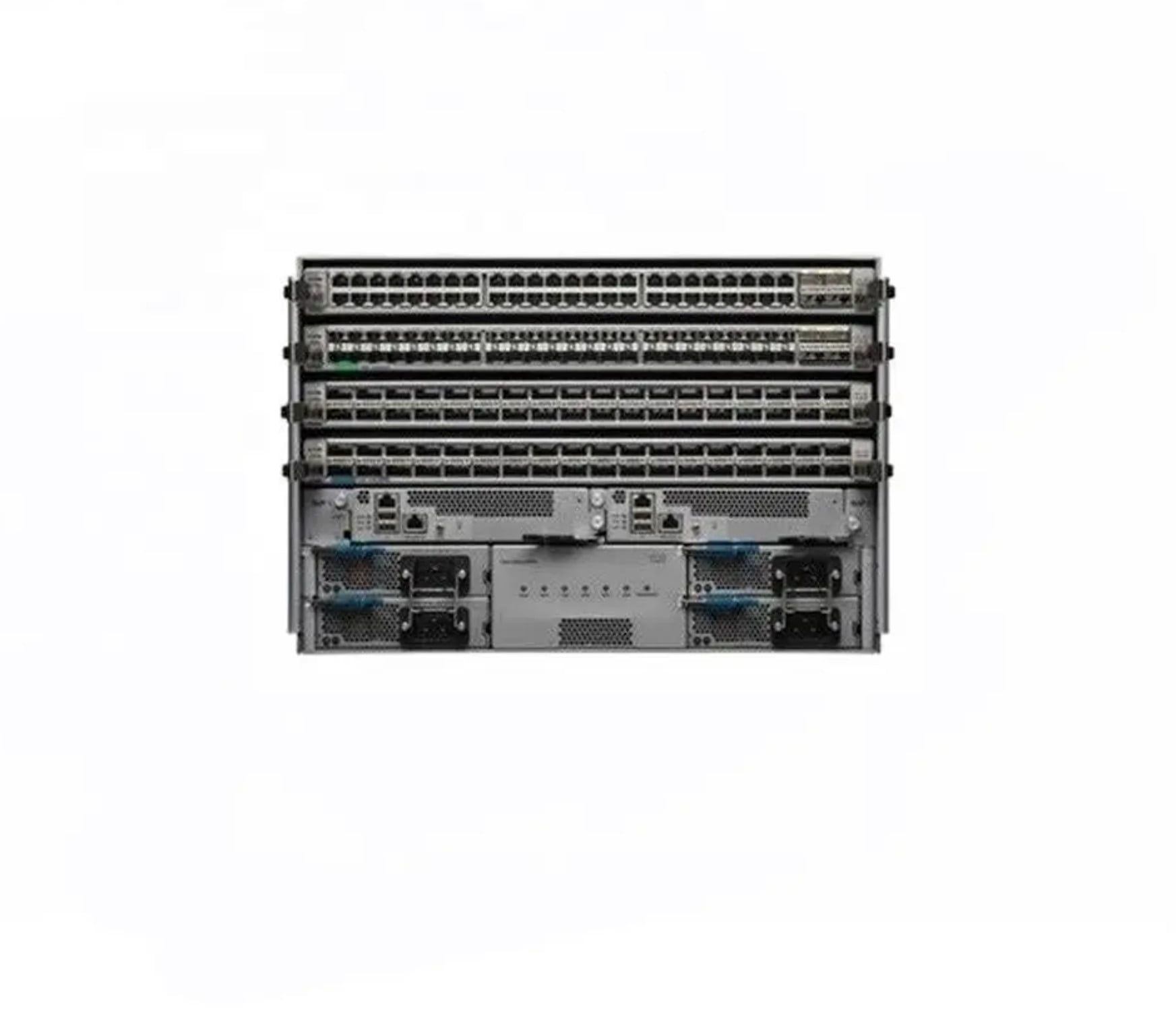 Cisco N9K-C9504 4-Slot 9504 Chassis + 2x N9K-SUP-A + 2x N9K-X9464PX ...