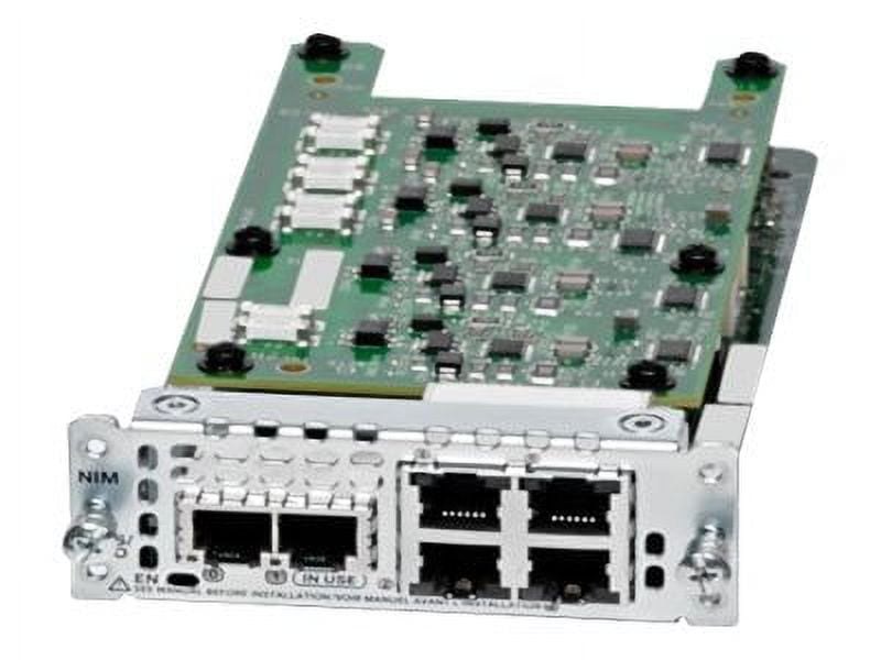 Cisco Network Interface Module - Expansion module - FXS/DID x 2 + FXO x 4 - for Integrated ...