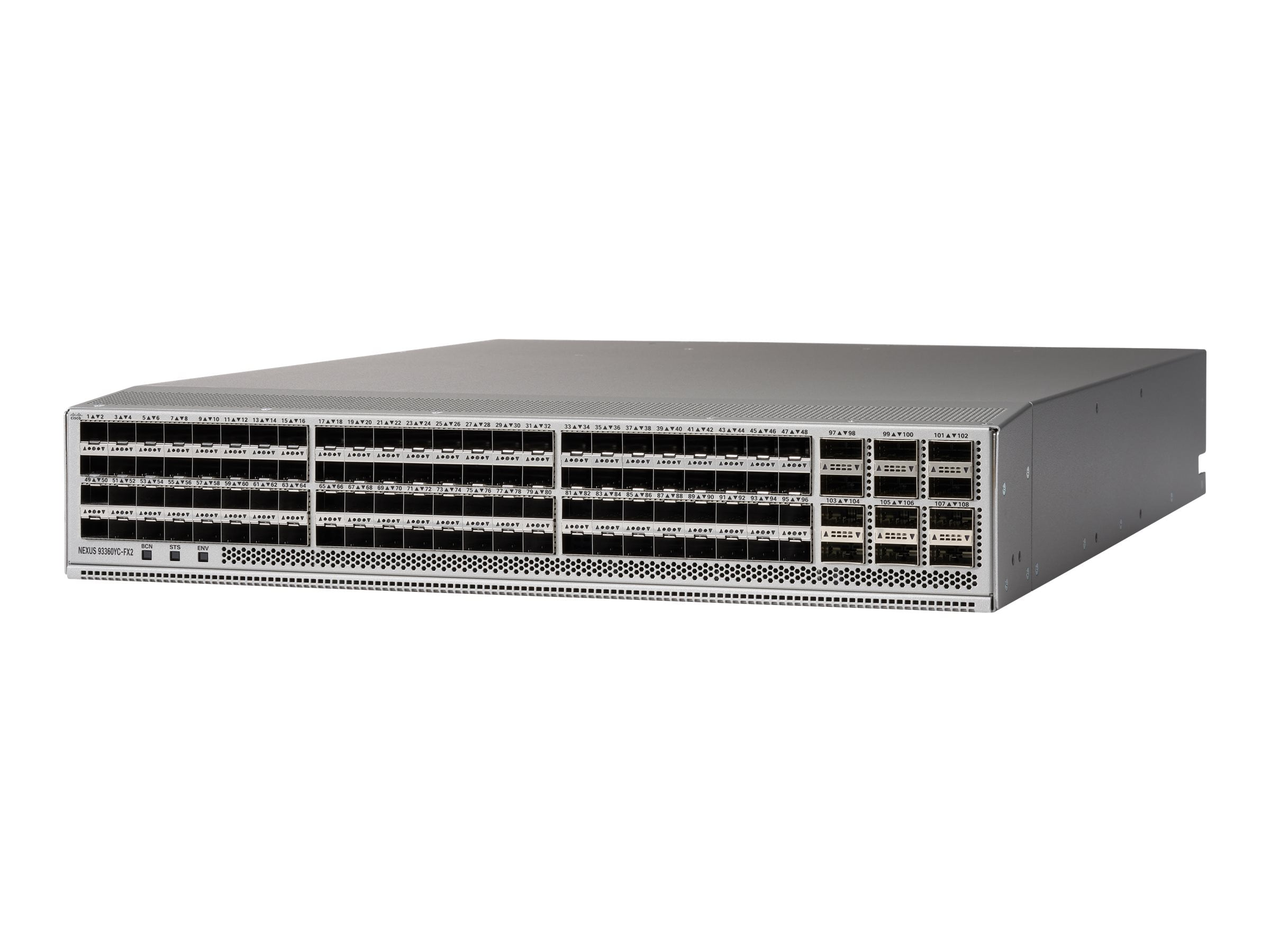 Cisco Nexus 93360YC-FX2 - Switch - L3 - managed - 96 x 1/10/25 Gigabit ...