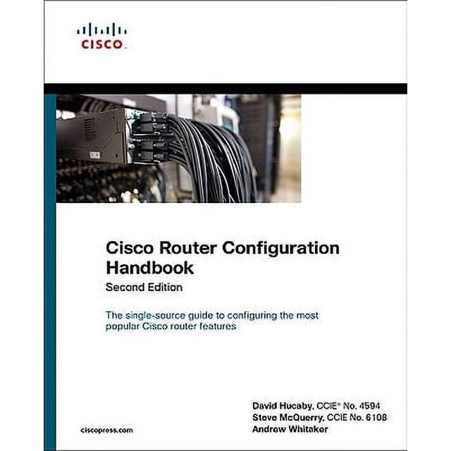 Cisco Router Configuration Handbook - Walmart.com