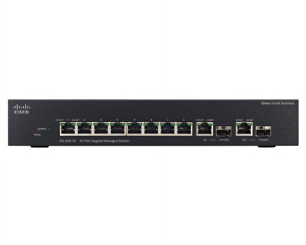 Cisco SG300-10 10-port Gigabit Managed Switch (SRW2008-K9-NA) - Walmart.com