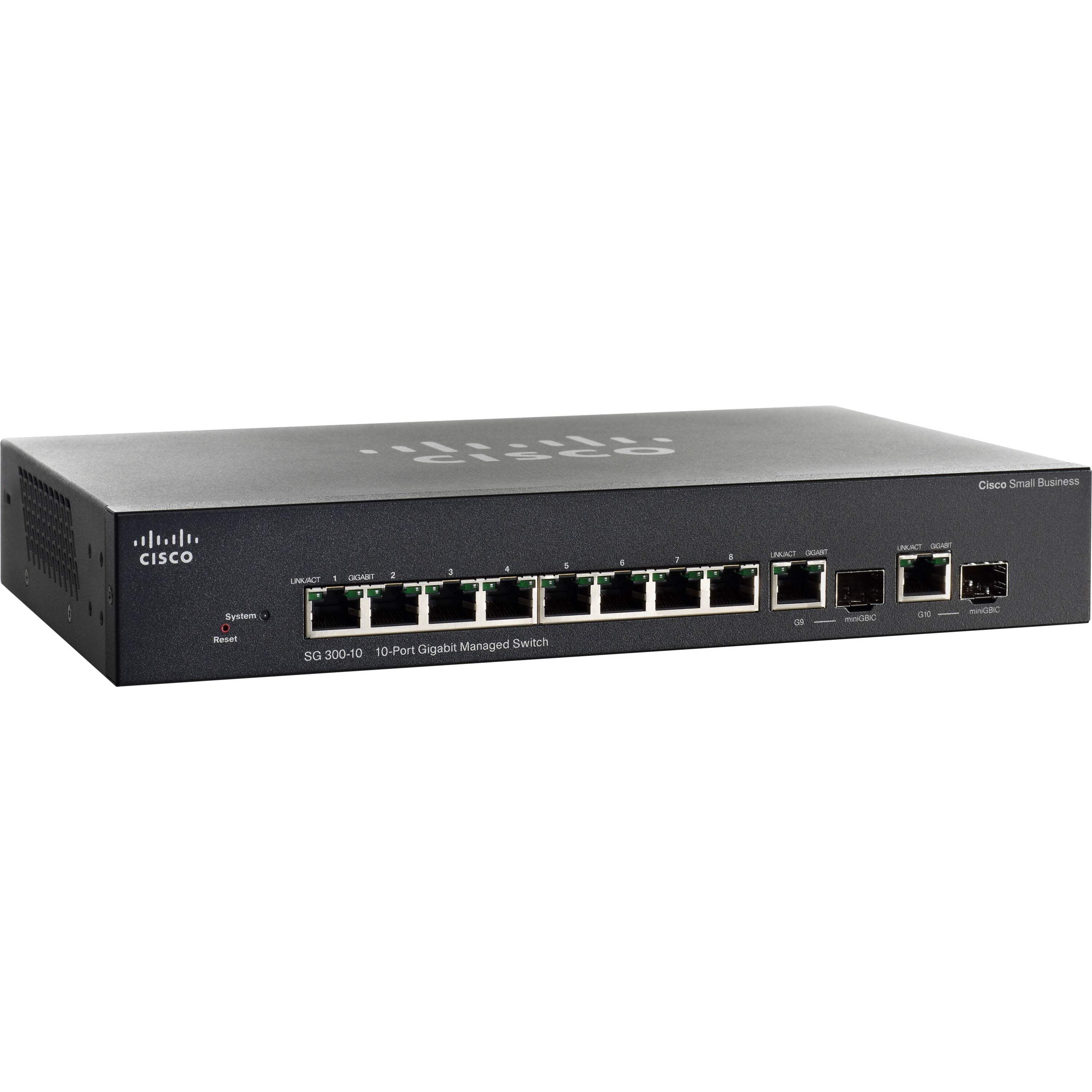 Cisco SG300-10 Layer 3 Switch - Walmart.com