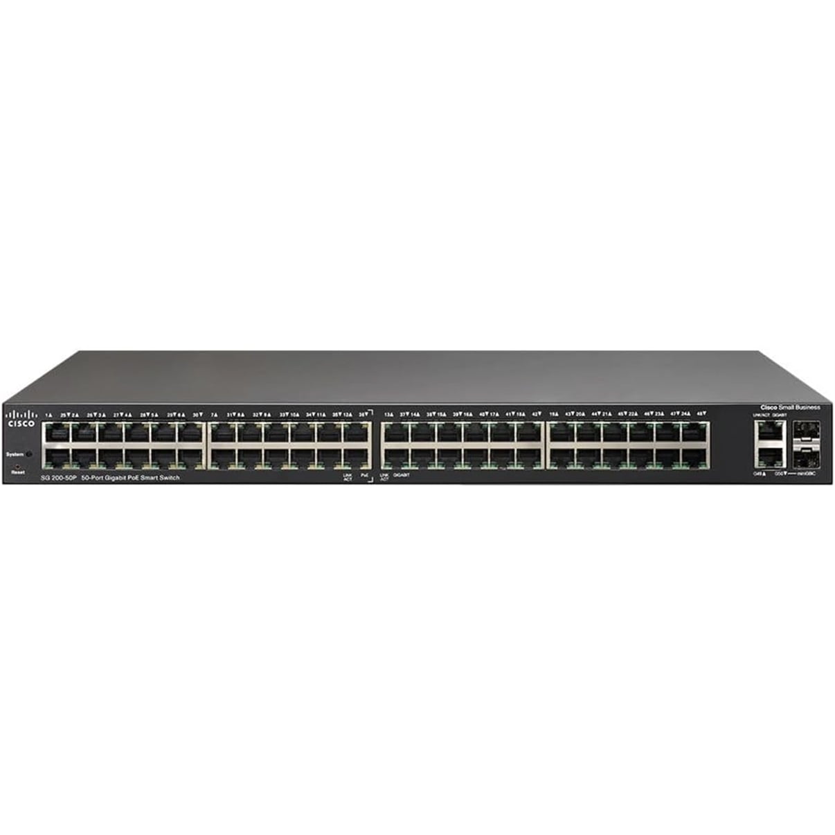 Cisco SG500-52P-K9-NA 52-Port AFO Network Switch - Walmart.com