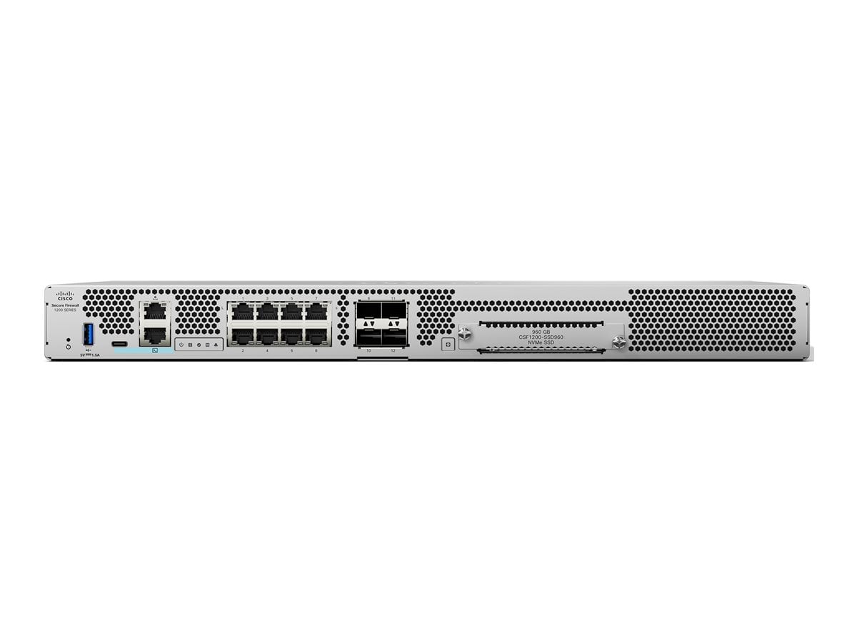 Cisco Secure Firewall 1230 - Security appliance - 10GbE - front to back ...