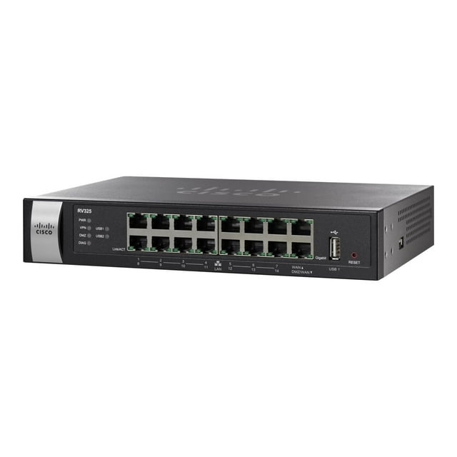 Cisco Small Business RV325 - 14-Port GigE Network Router with Dual WAN ...