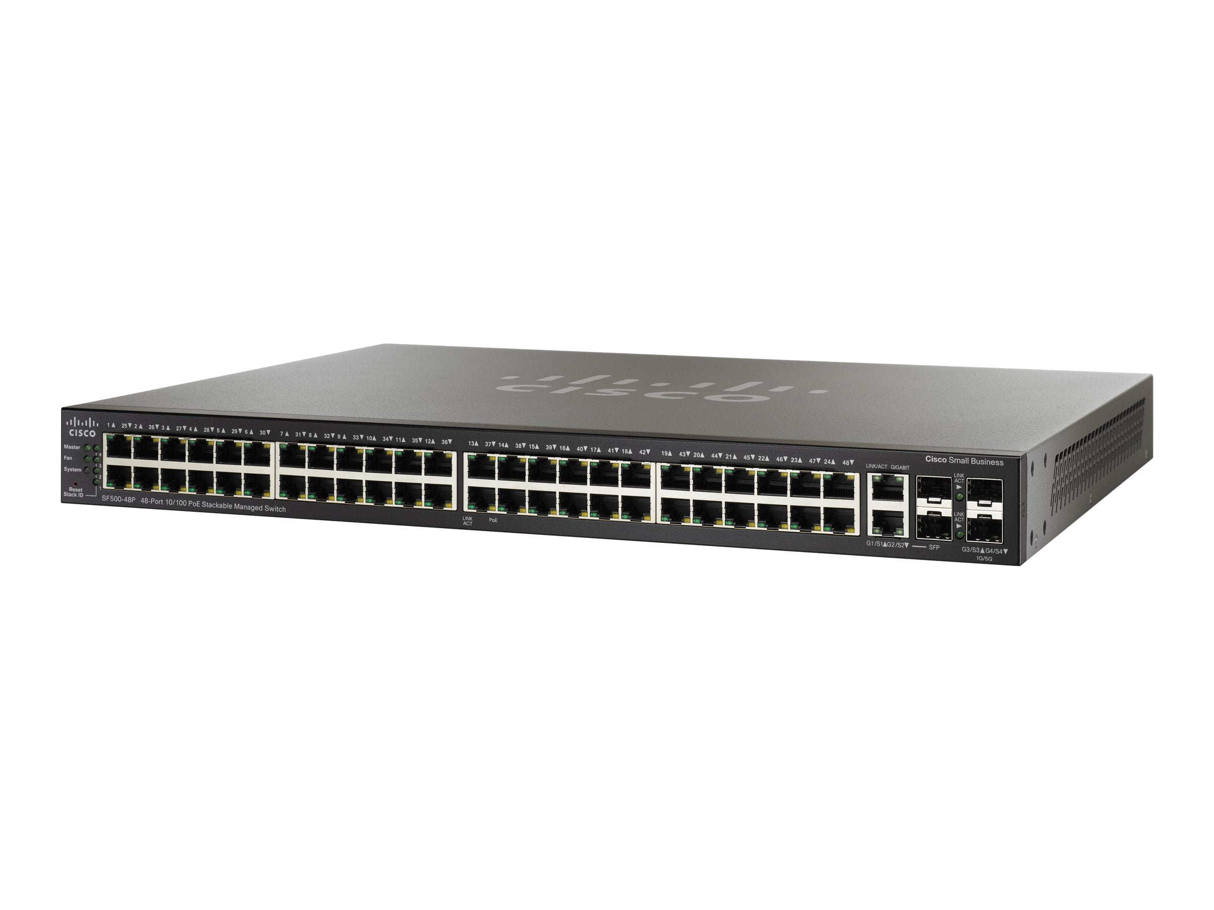 Cisco SF 500-48P Ethernet Switch - Walmart.com