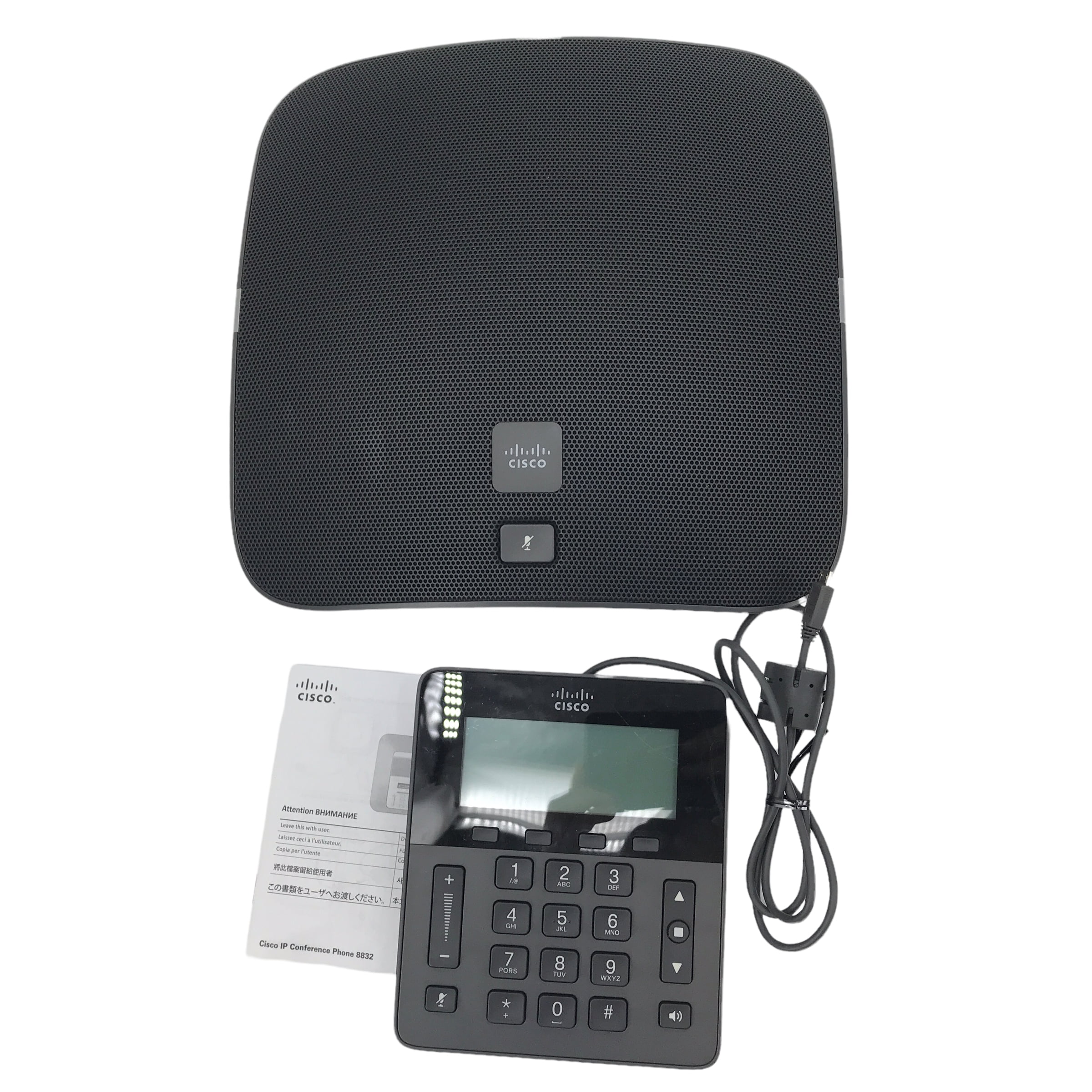 Cisco Unified 8831 IP Wireless Conference Station CP-8831 UC Phone Base ...