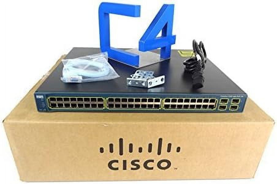 Restored Cisco WS-C3560-48PS-S Catalyst 3560 48-Port POE Switch by ...