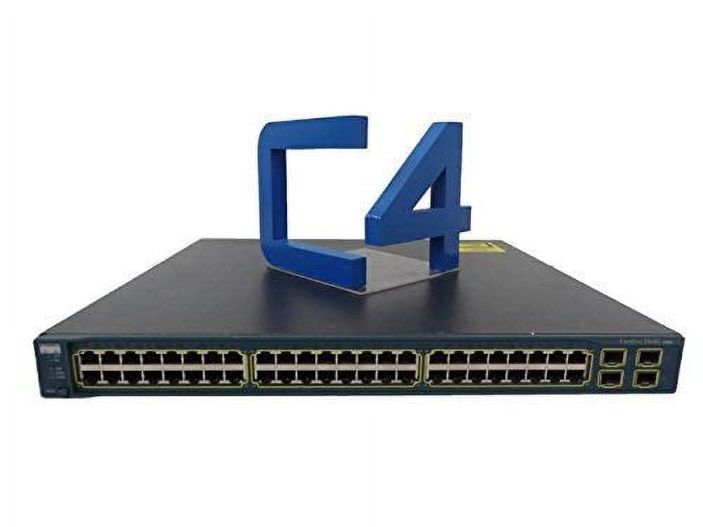 Cisco WS-C3560G-48TS-E Catalyst 3560 48 10/100/1000t + 4 S - Walmart.com