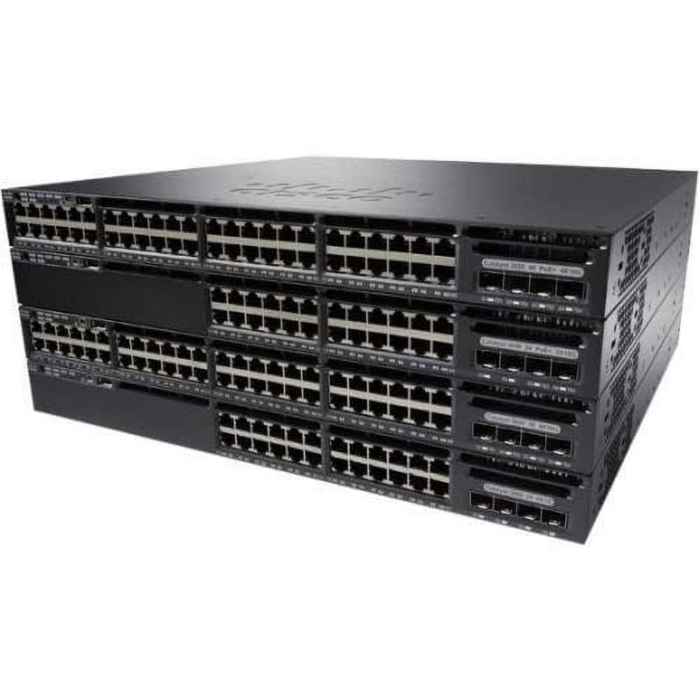 Cisco WS-C3650-24TS-S Catalyst 3650 24 Port 4x1G Uplink IP Base Switch ...