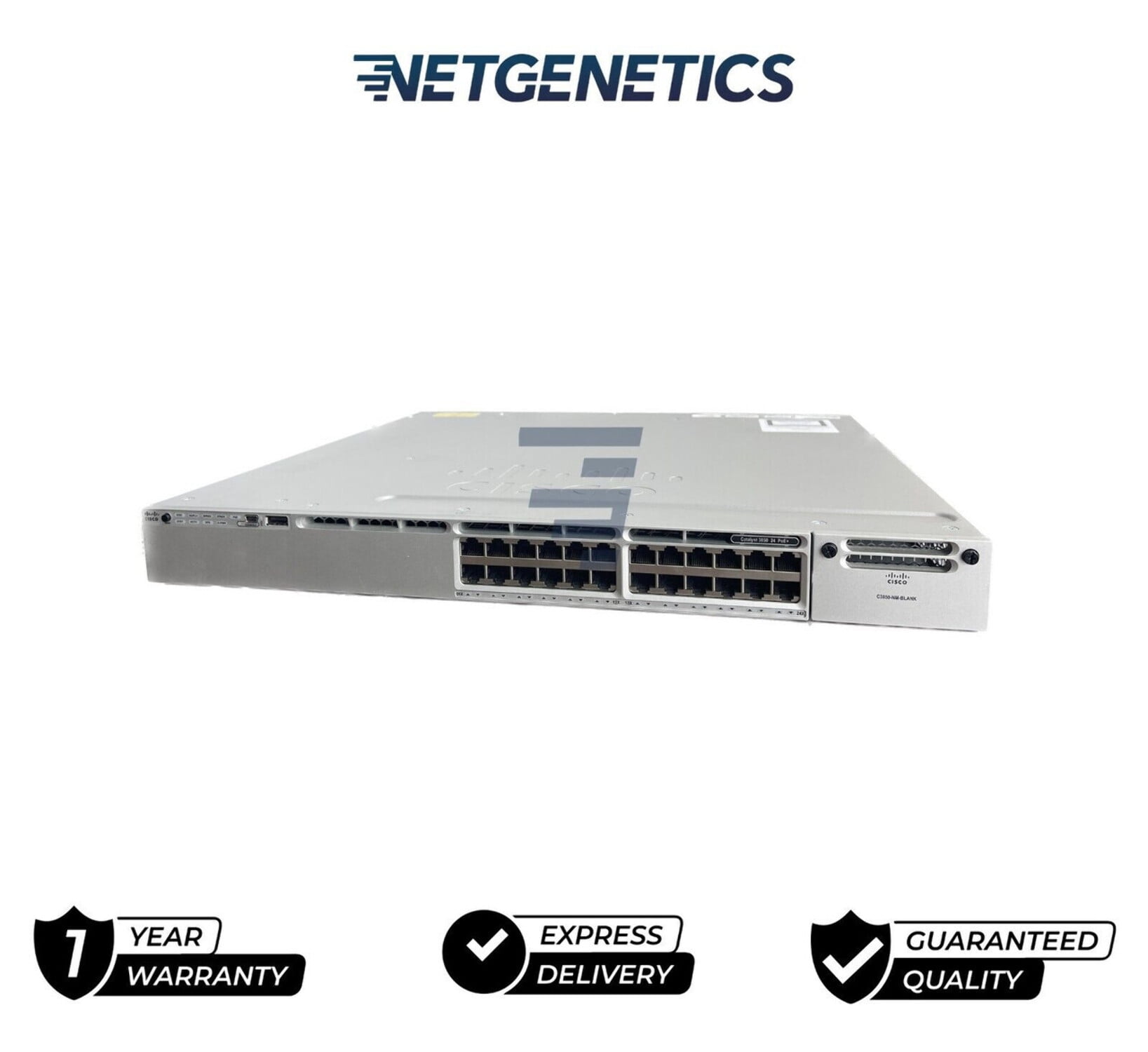 Cisco WS-C3850-24PW-S 24 Port GigE PoE Similar to WS-C3850-24P-S 5 AP ...