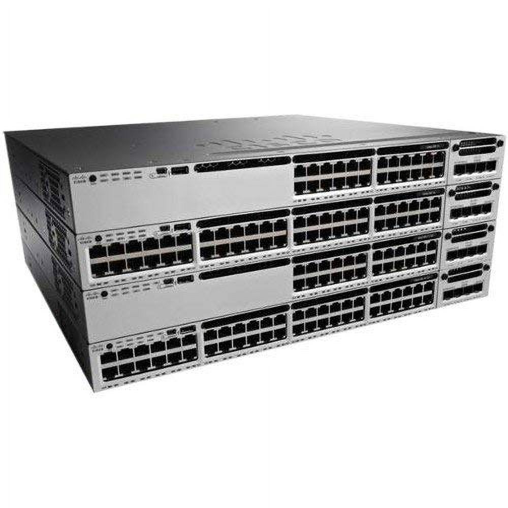 Cisco WS-C3850-24U-S Catalyst 3850 24 Port UPOE IP Base Switch ...