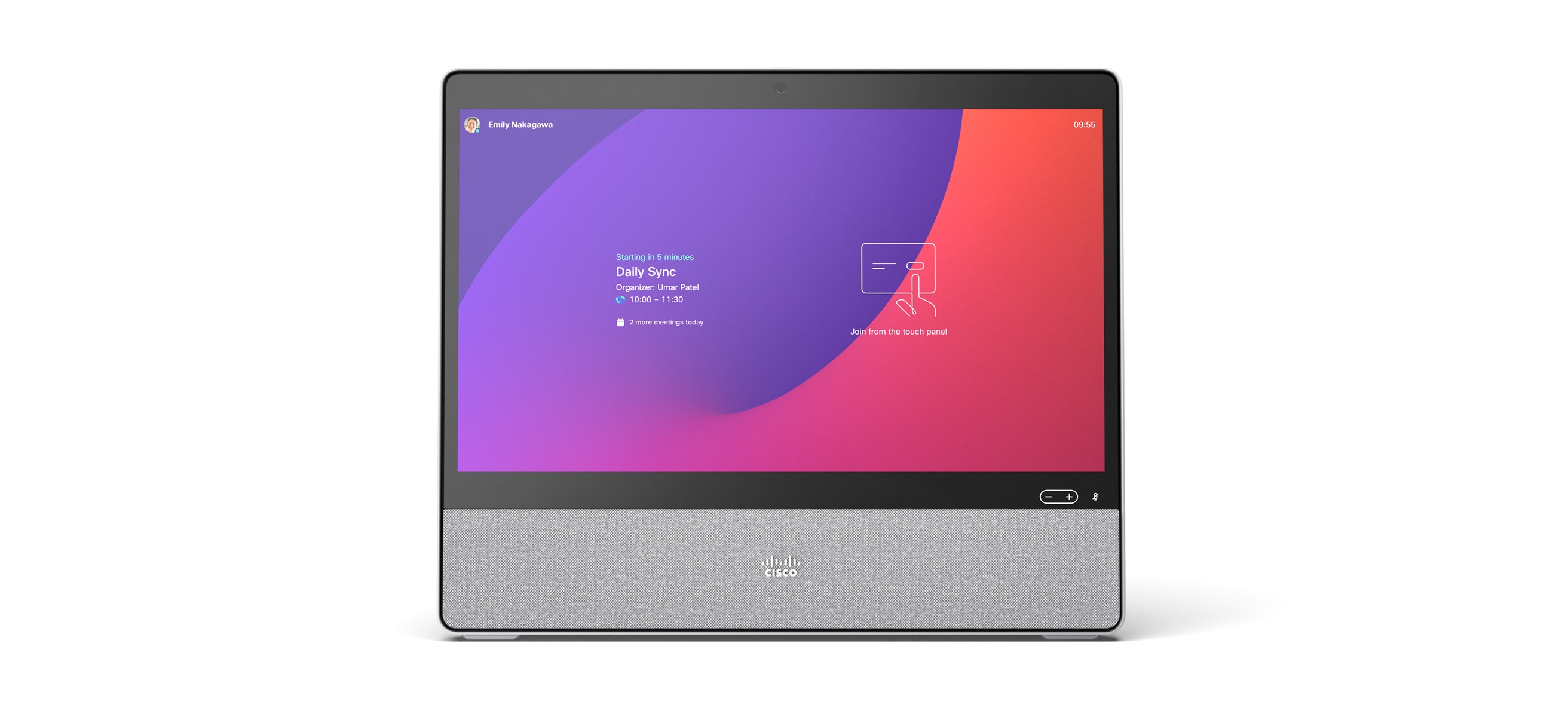 Cisco Webex 24" Desk All-In-One Workstation - First Light (White ...