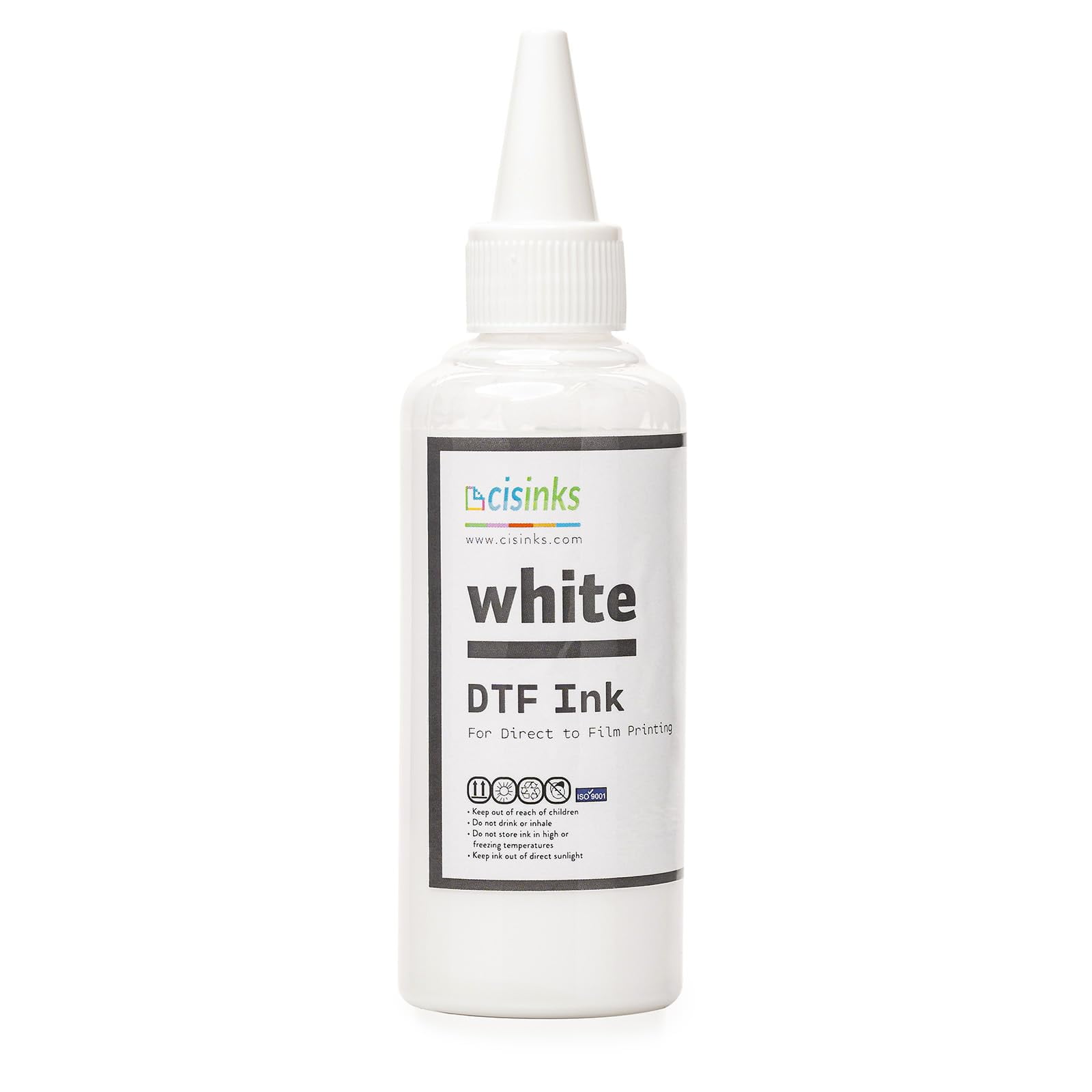Cisinks Premium DTF Ink Bottle Refill Set 100ML- Direct to Film Heat ...