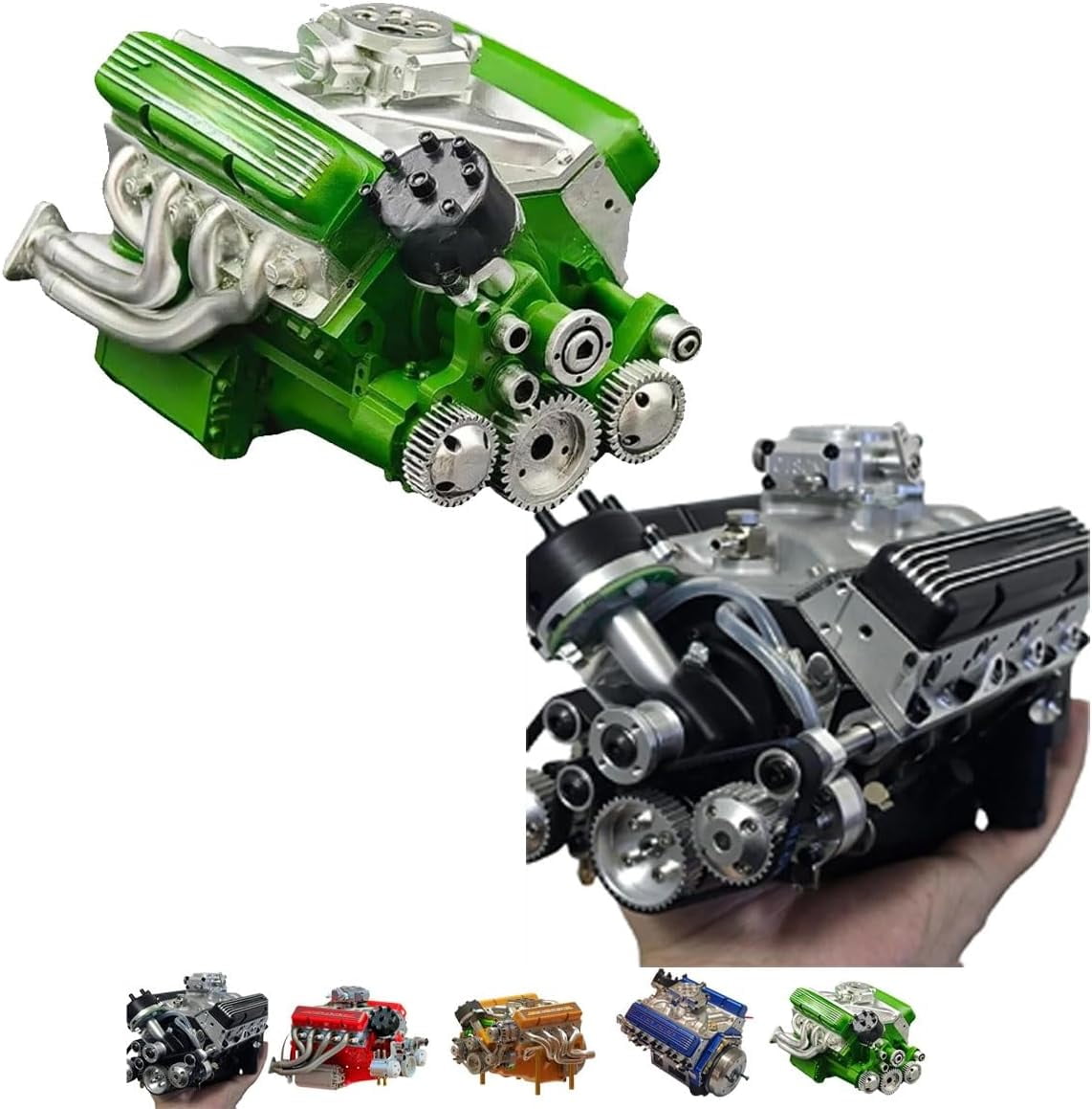 Cison V8 Engine Kit Gas, 2025 New Gasoline Ohv V8 Small-Block Engine ...