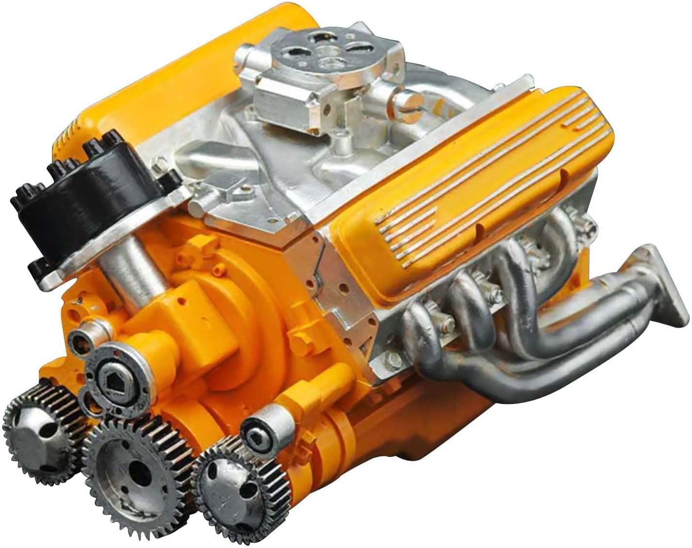 Cison V8 Engine Kit Gas - 5.5 inch Small-Block Engine Model Kits, Mini ...