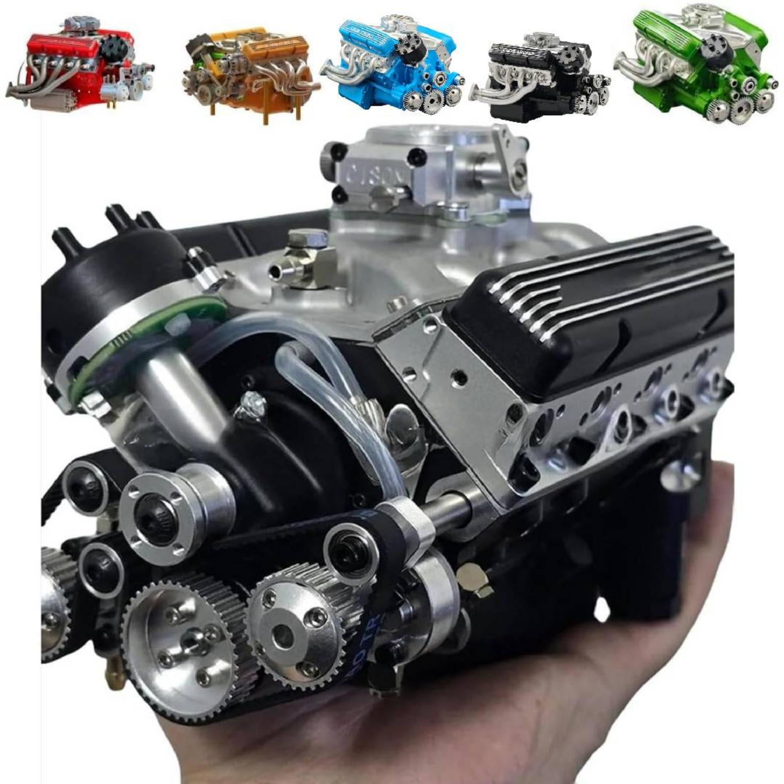 Cison V8 Engine Kit Gas,89%-Gasoline Ohv V8 Small-Block Engine Resin ...