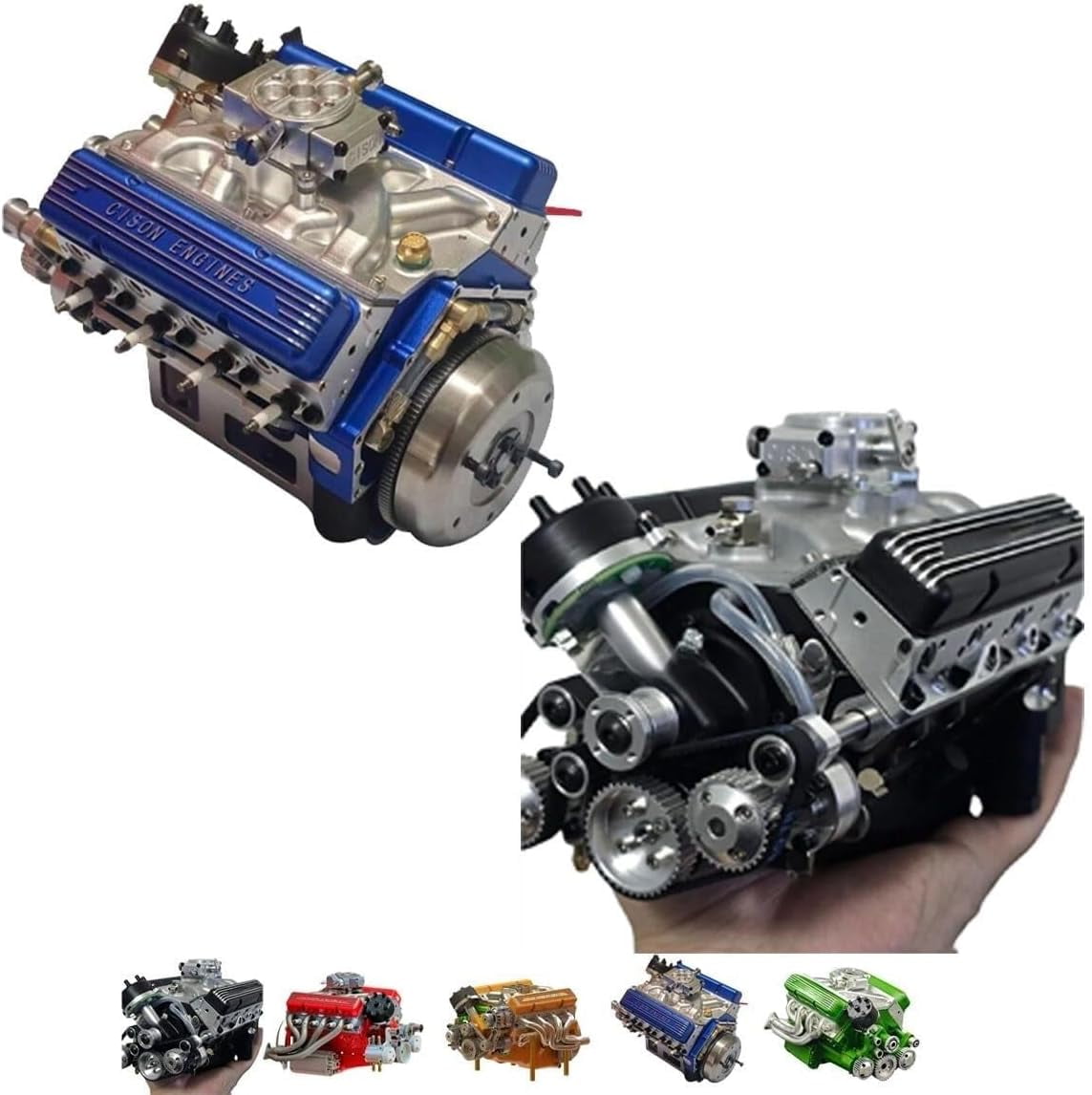 Cison V8 Engine Kit Gas, Cison Gasoline Ohv V8 Small-Block Engine Model ...