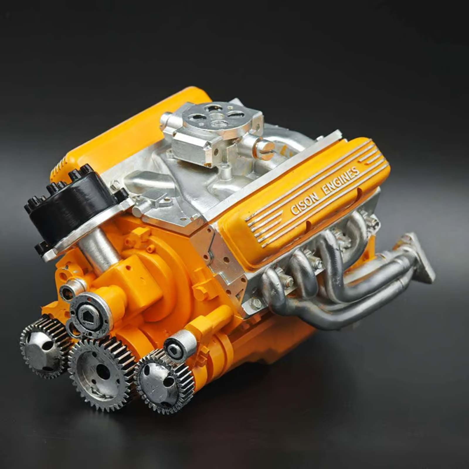 Cison V8 Engine Kit Gas, Gasoline Ohv V8 Small Block Engine Model Kits ...