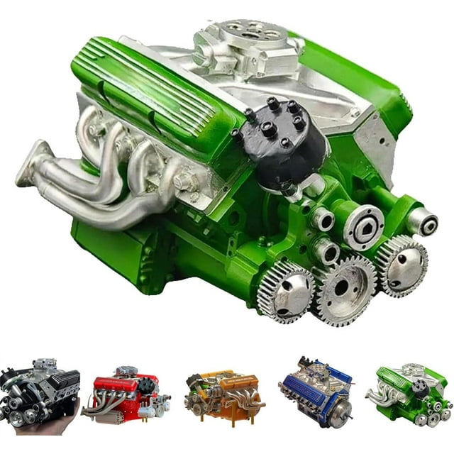 Cison V8 Engine Kit Gas - Gasoline Ohv V8 Small-Block Engine Model Kits ...