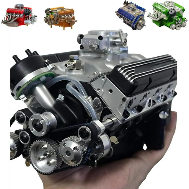 Cison V8 Engine Kit Gas - Gasoline Ohv V8 Small-Block Engine Model Kits ...