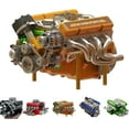Cison V8 Engine Kit Gas - Gasoline Ohv V8 Small-Block Engine Model Kits ...