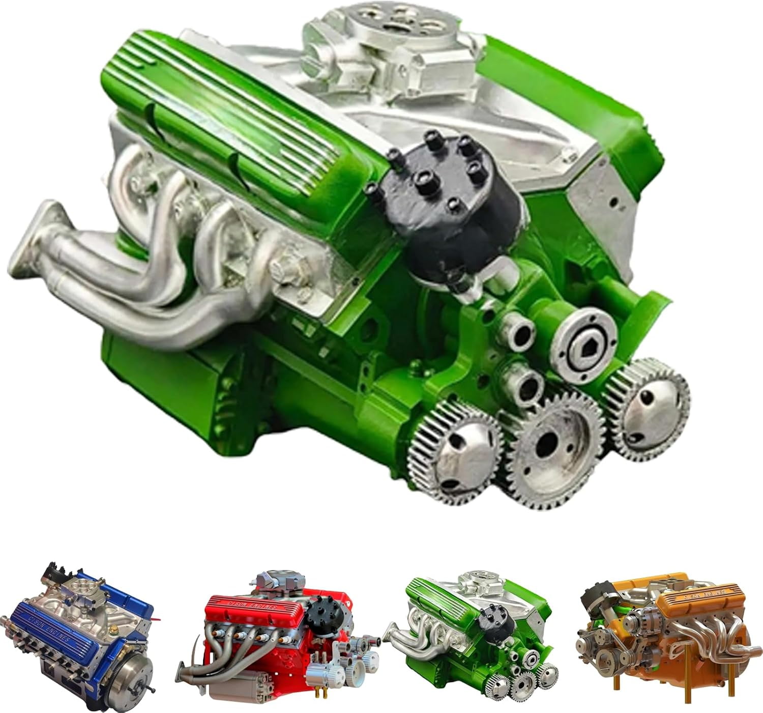 Cison V8 Engine Kit Gas Models - Gasoline Ohv V8 Small-Block Engine ...