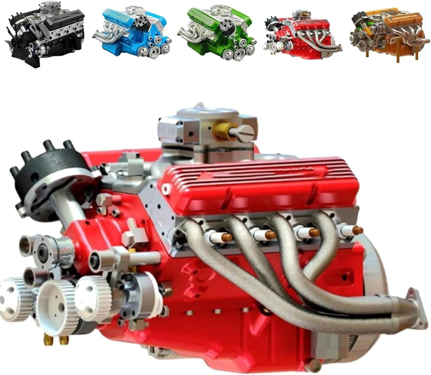 Cison V8 Engine Kit Gasoline, Gasoline Ohv V8 Small-Block Engine Model ...
