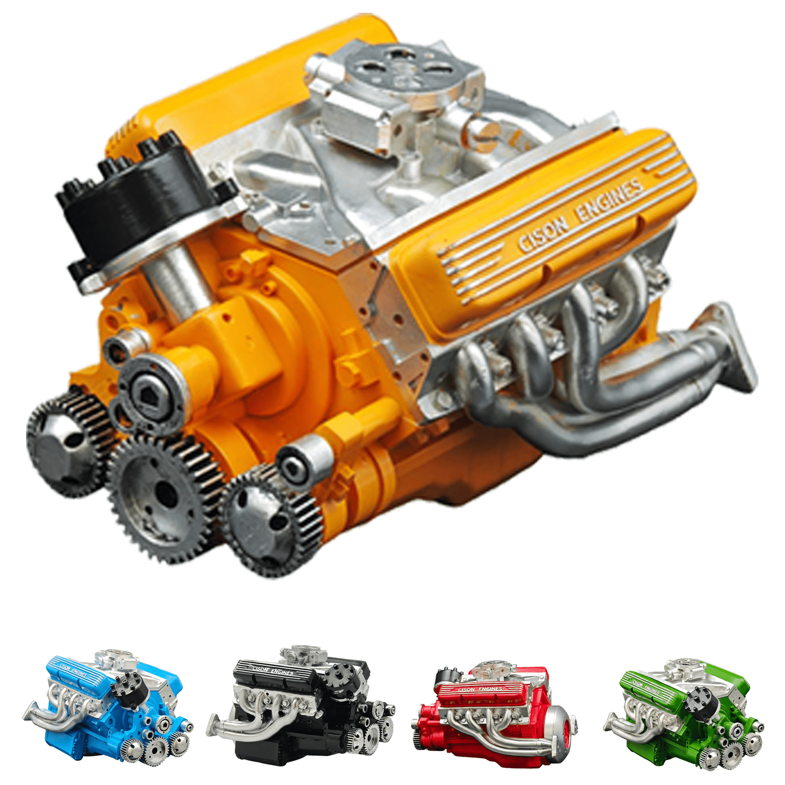 Cison V8 Engine Kit Gasoline, Gasoline Ohv V8 Small-Block Engine Model ...
