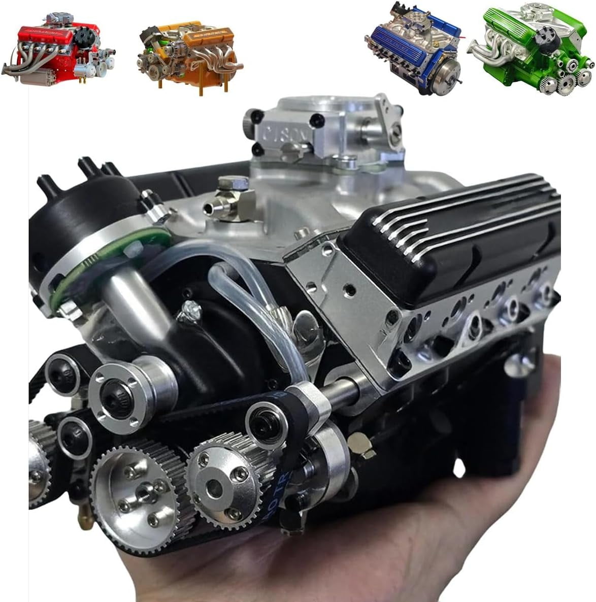 Cison V8 Engine Kit Small-Block Engine Model Kits, V8 Engine Kit ...