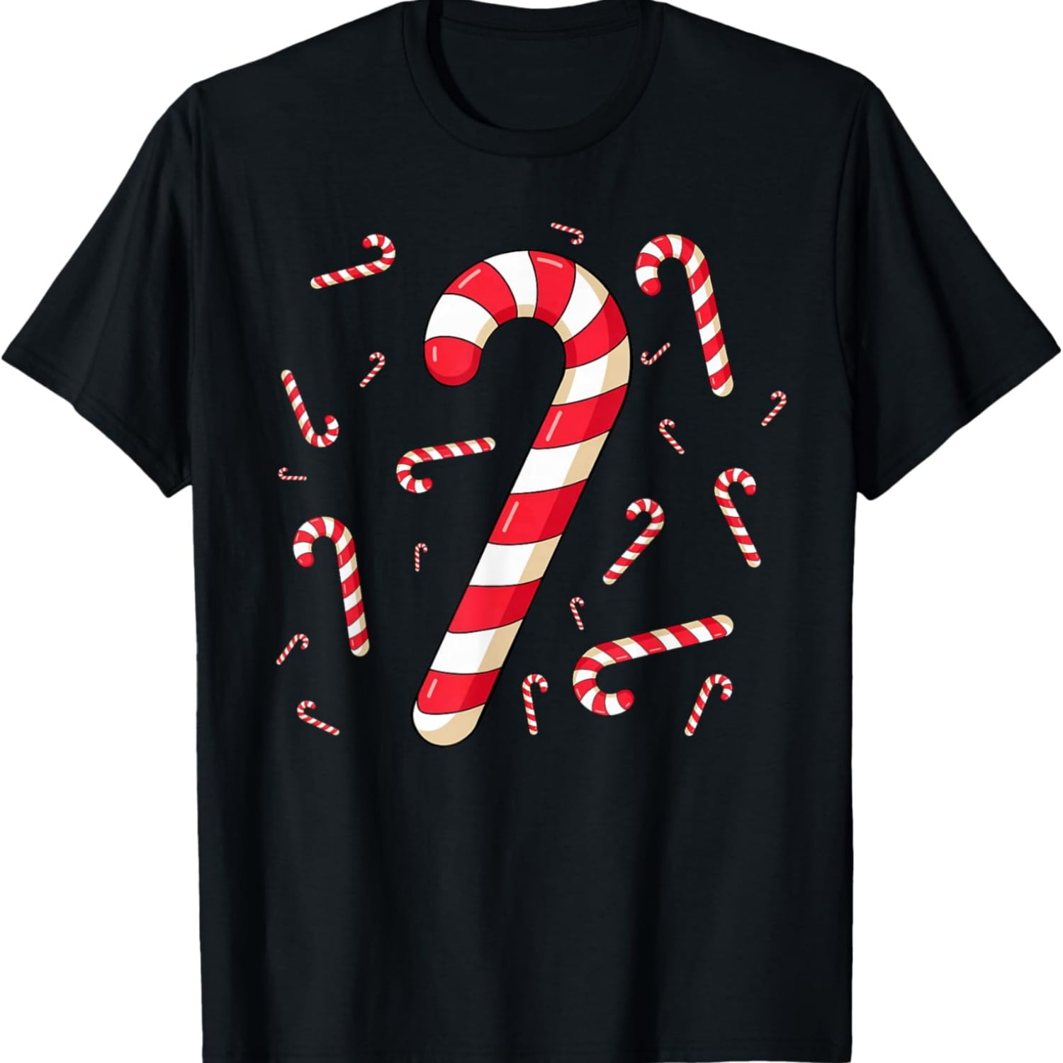 Cistmas Candy Cane Santa Xmas Family Kid Toddler Wo T-Shirt - Walmart.com