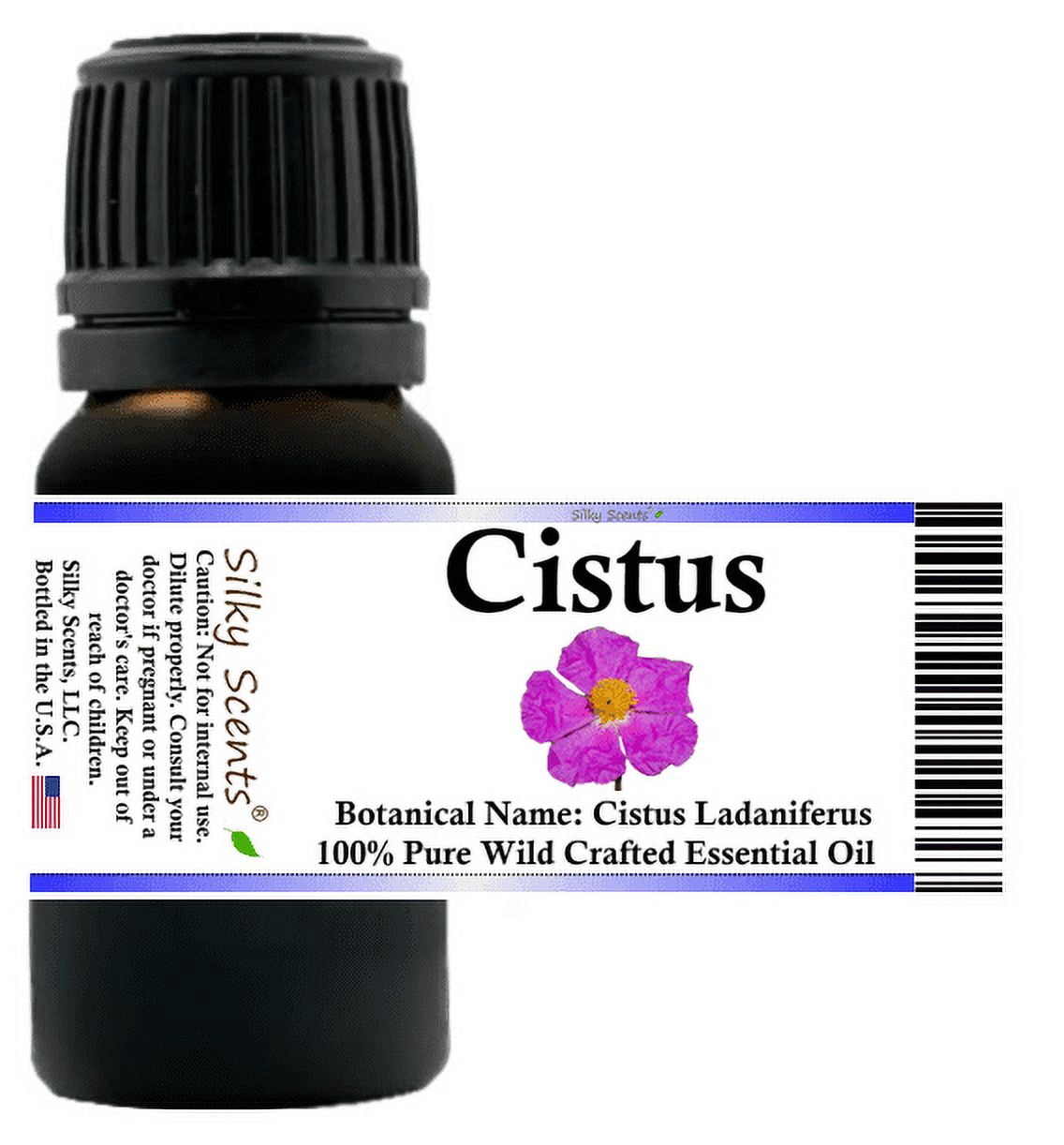 Cistus Wild Crafted Essential Oil (Rock Rose, Labdanum) - LIQUID - Walmart.com