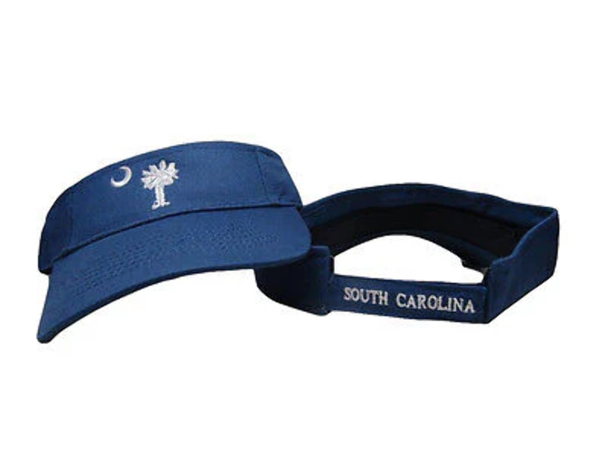 Citadel Royal Blue South Carolina Palmetto Crescent Visor Cap ...