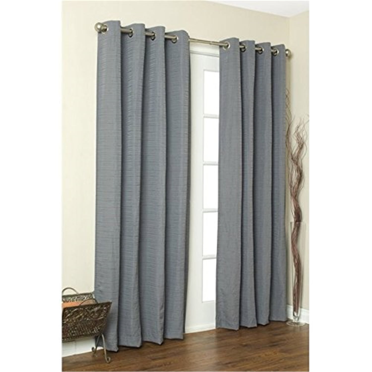Commonwealth Cite Horizontal Slub Woven Grommet Panel - Walmart.com