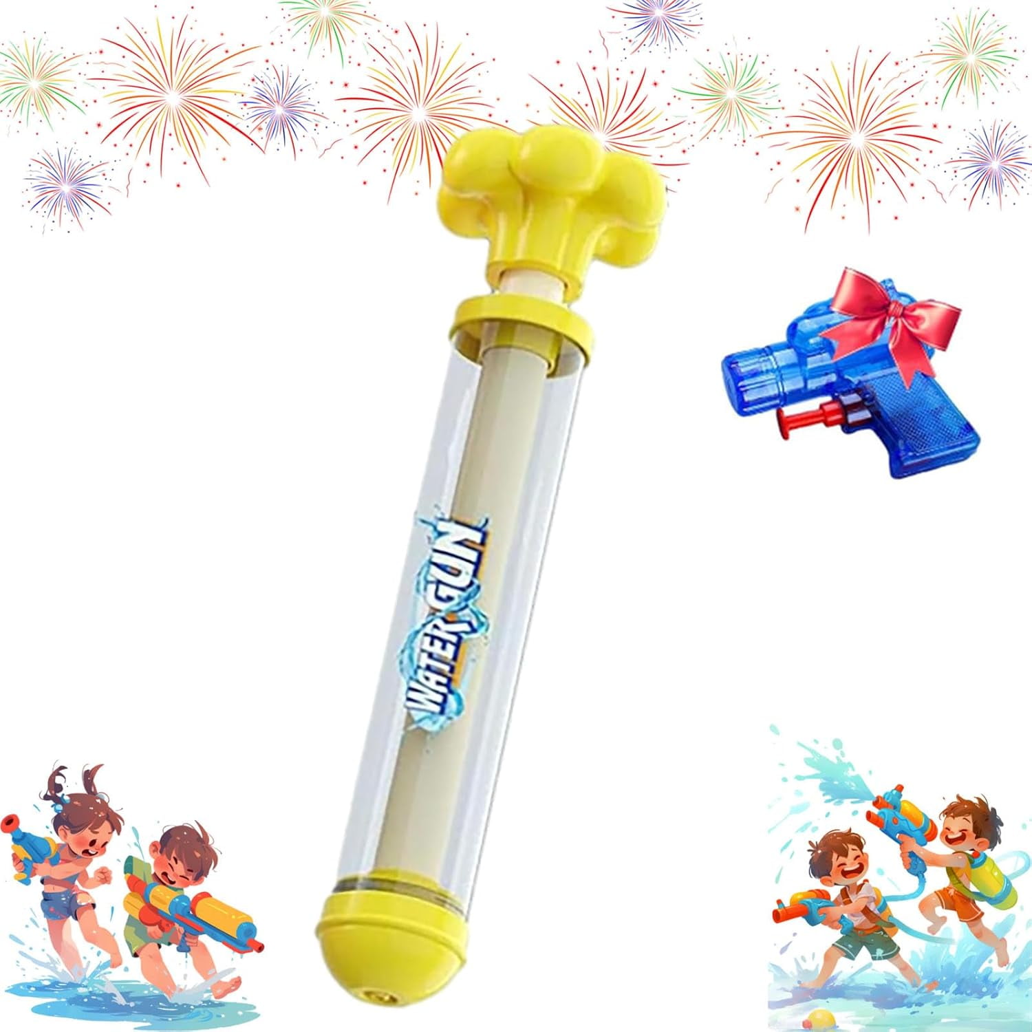Cithway Firework Water Gun, 4PCS Fireworks Water Gun, Couples Romantic ...