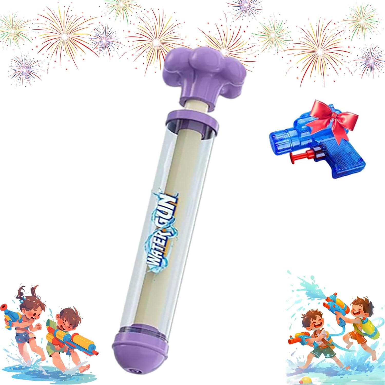 Cithway Firework Water Gun, 4PCS Fireworks Water Gun, Fireworks ...
