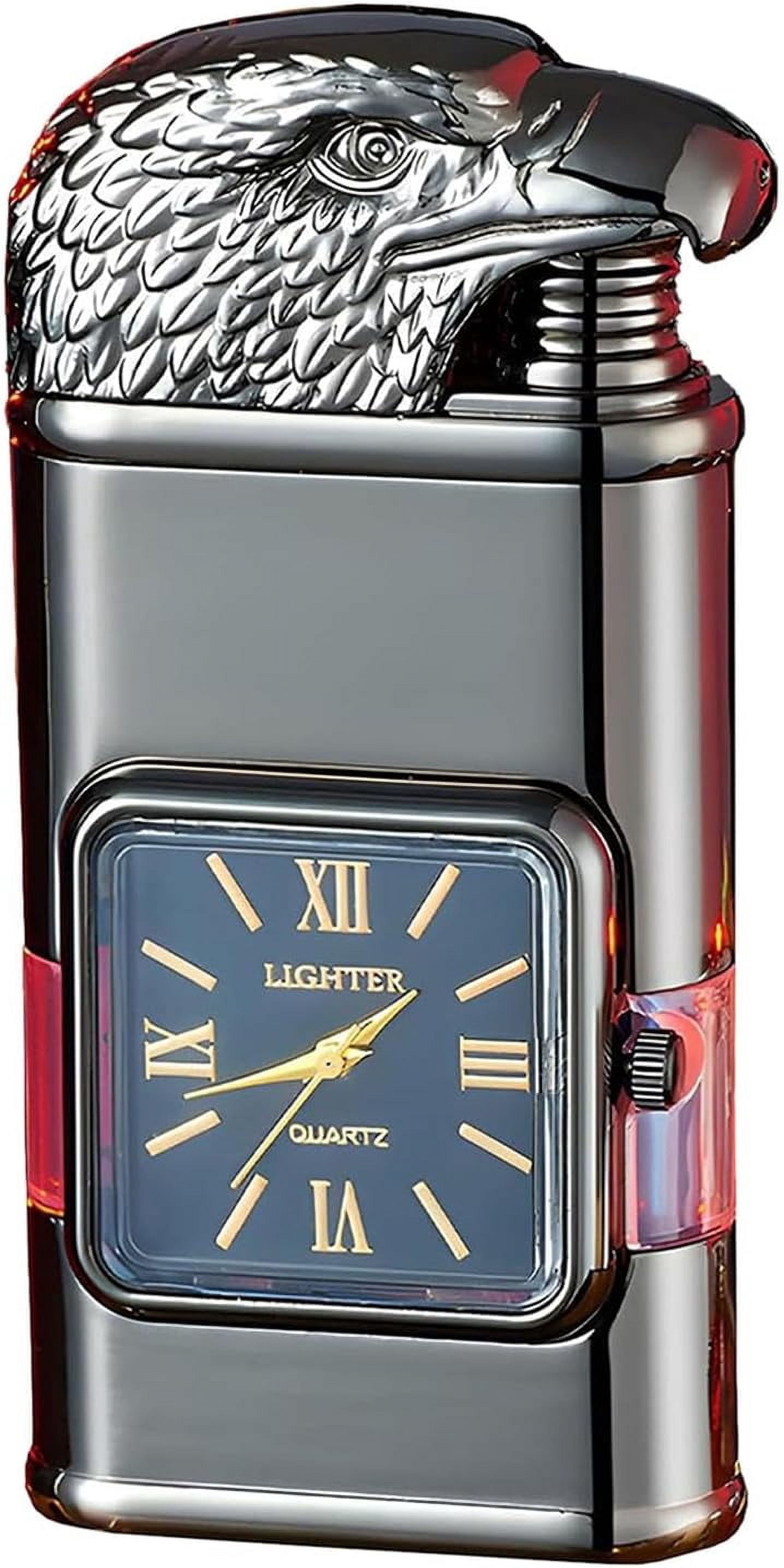 Cithway Windproof Dual-Flame Vintage Watch Lighter, 2025 New Windproof ...