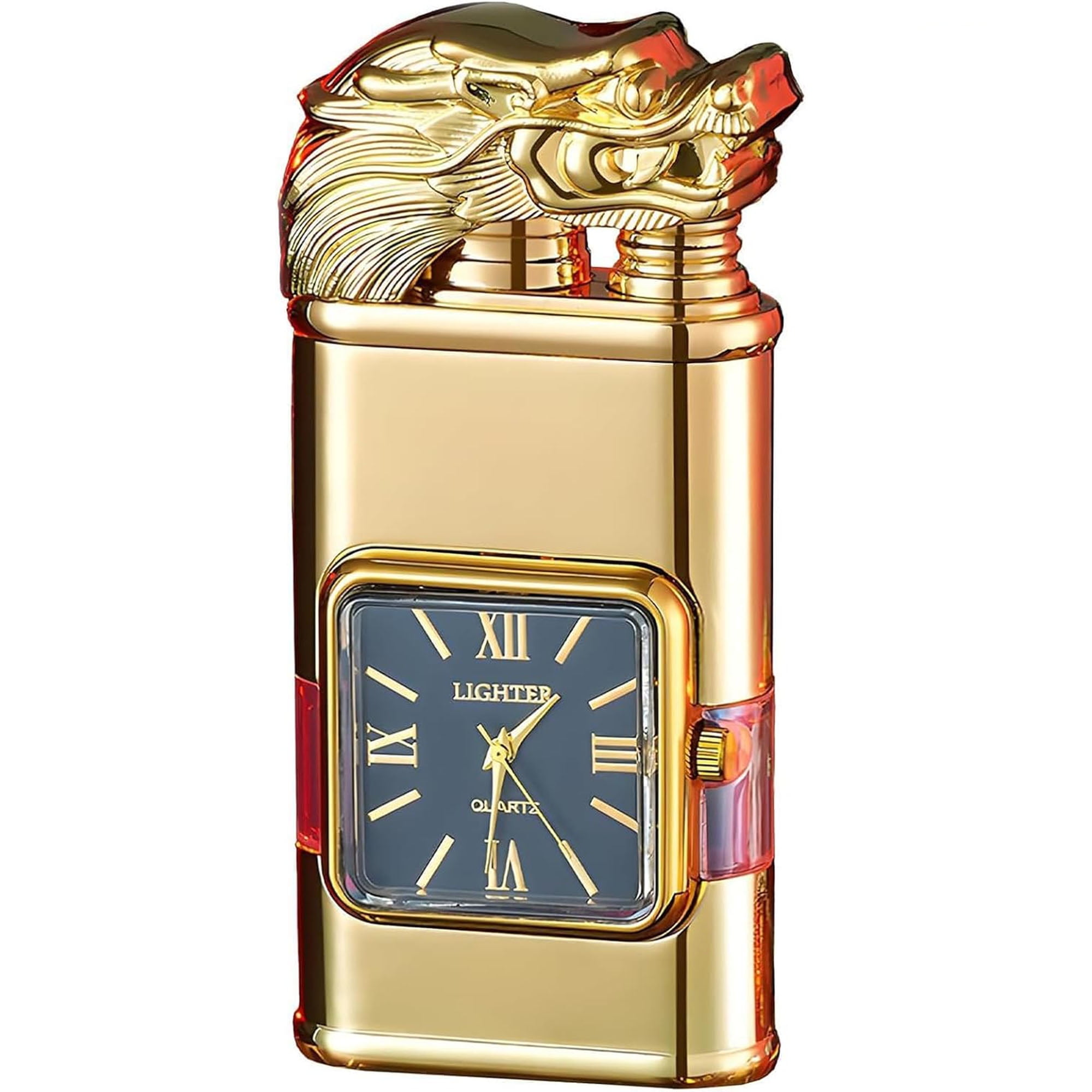 Cithway™ Windproof Dual-Flame Vintage Watch Lighter, Windproof Vintage ...