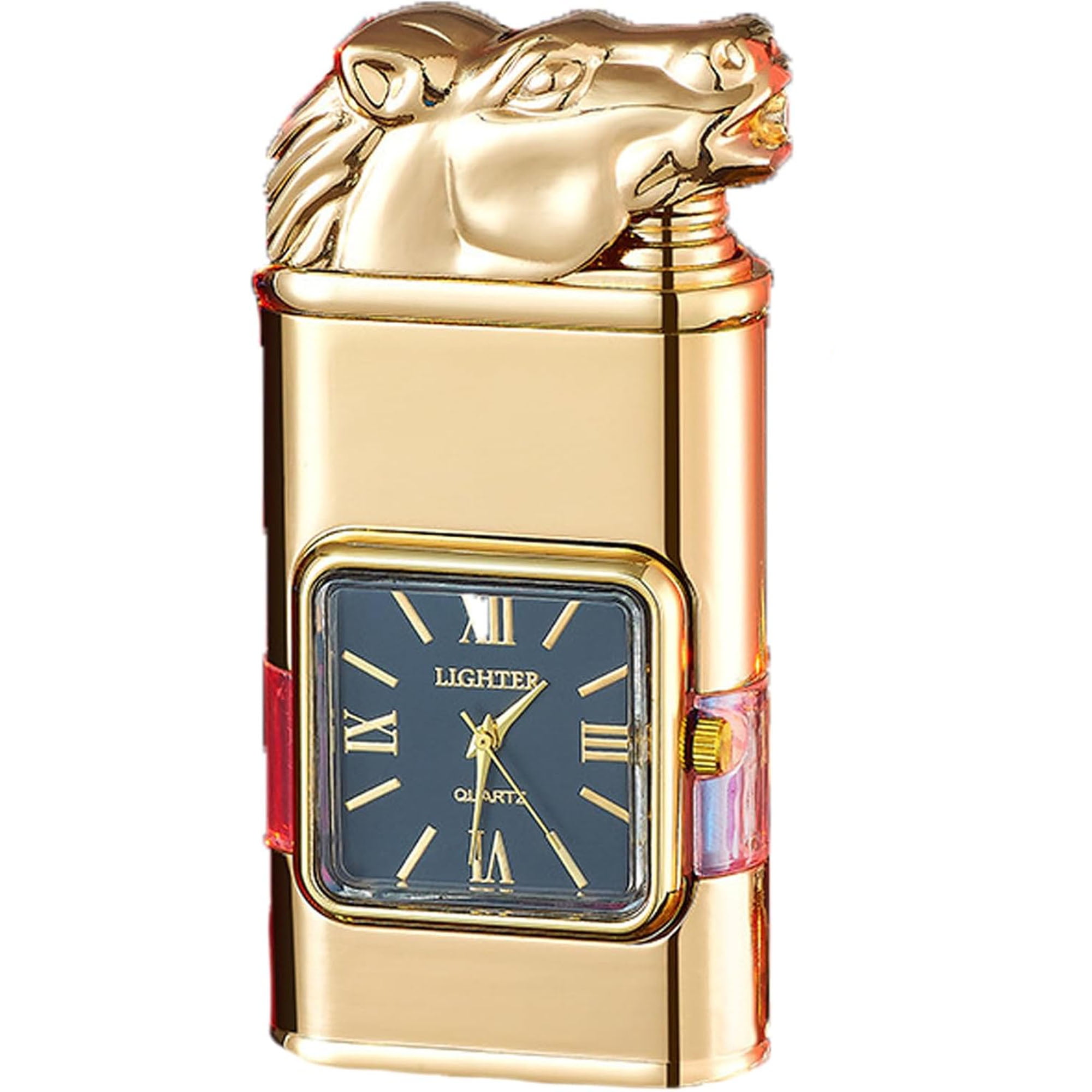 Cithway™ Windproof Dual-Flame Vintage Watch Lighter, Windproof Vintage ...