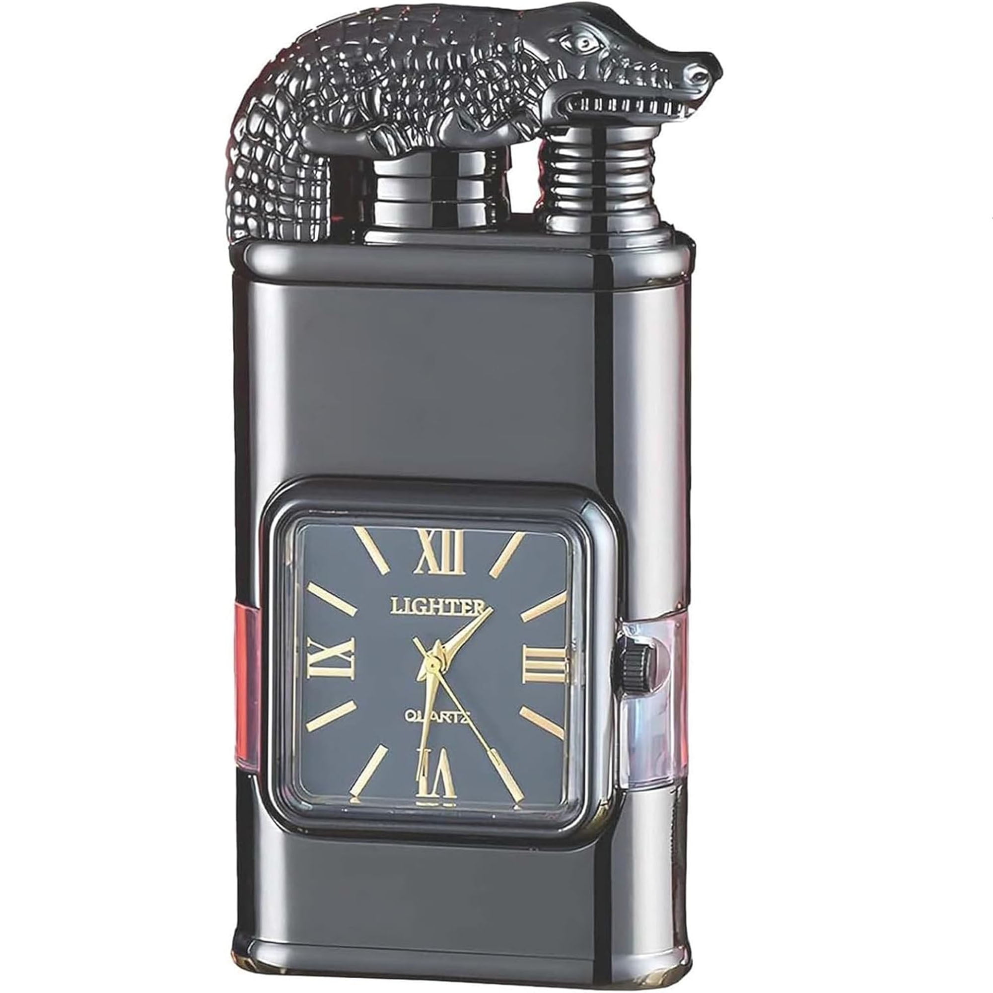 Cithway™ Windproof Dual-Flame Vintage Watch Lighter, Windproof Vintage ...
