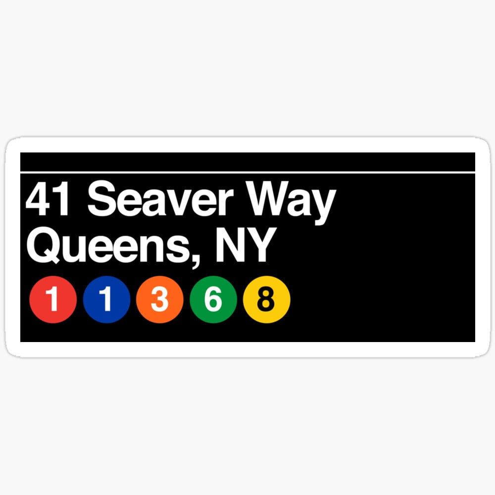 Citi Field | 41 Seaver Way, Queens, Ny 11368 Sticker Baseball Sticker ...