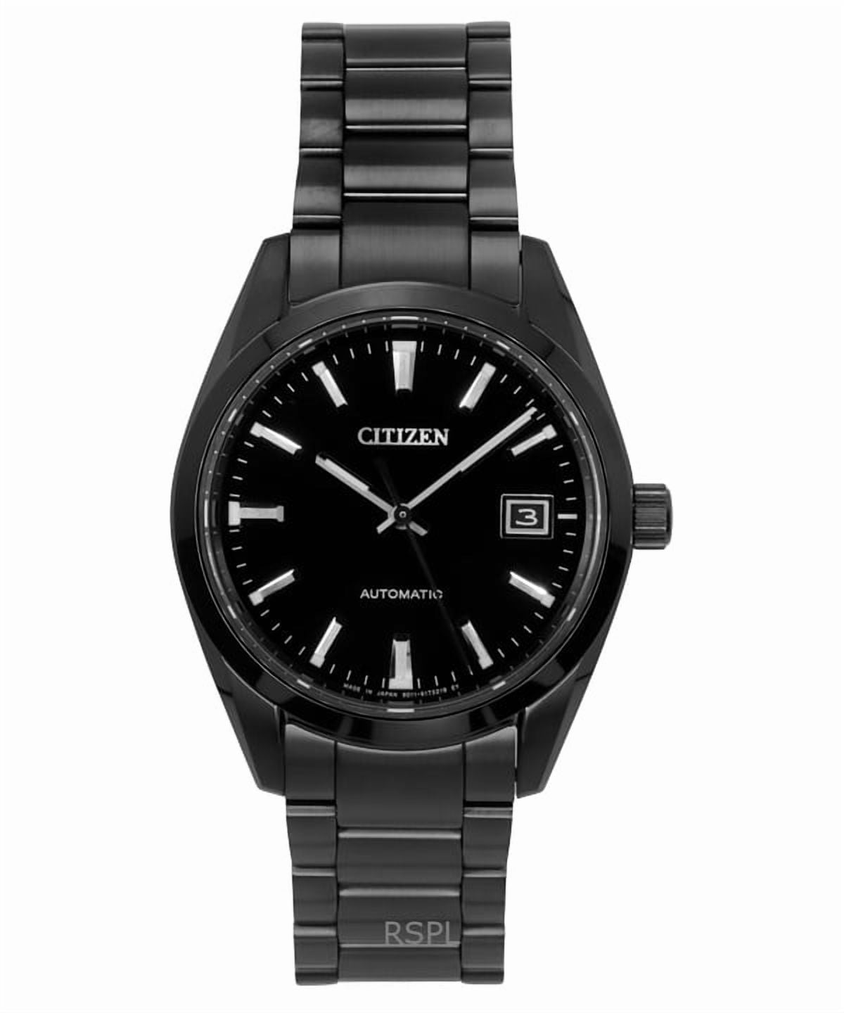 Citizen Automatic Black Dial Men's Watch NB1054-58E - Walmart.com