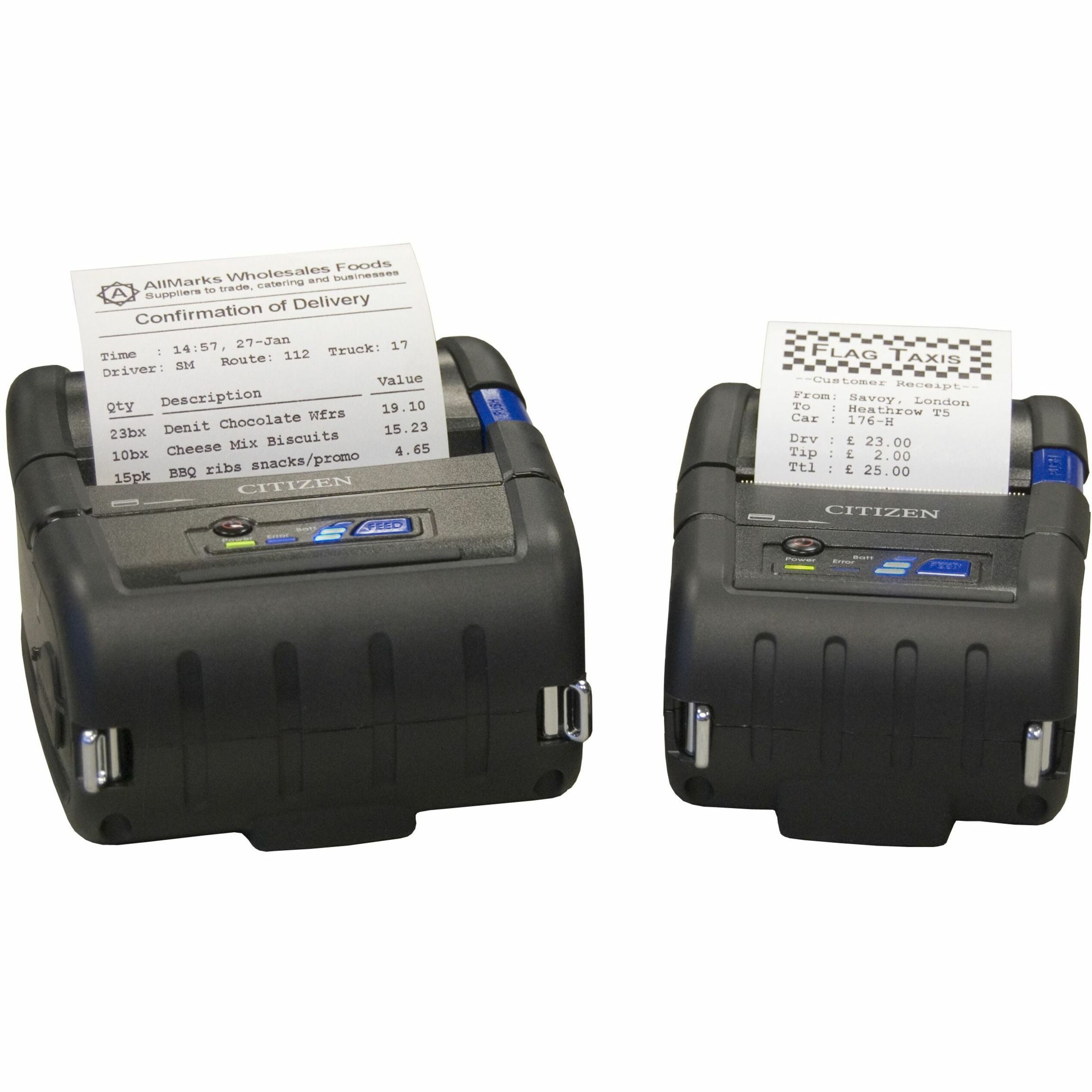 Citizen CMP-20 Direct Thermal Printer, Monochrome, Portable, Label ...