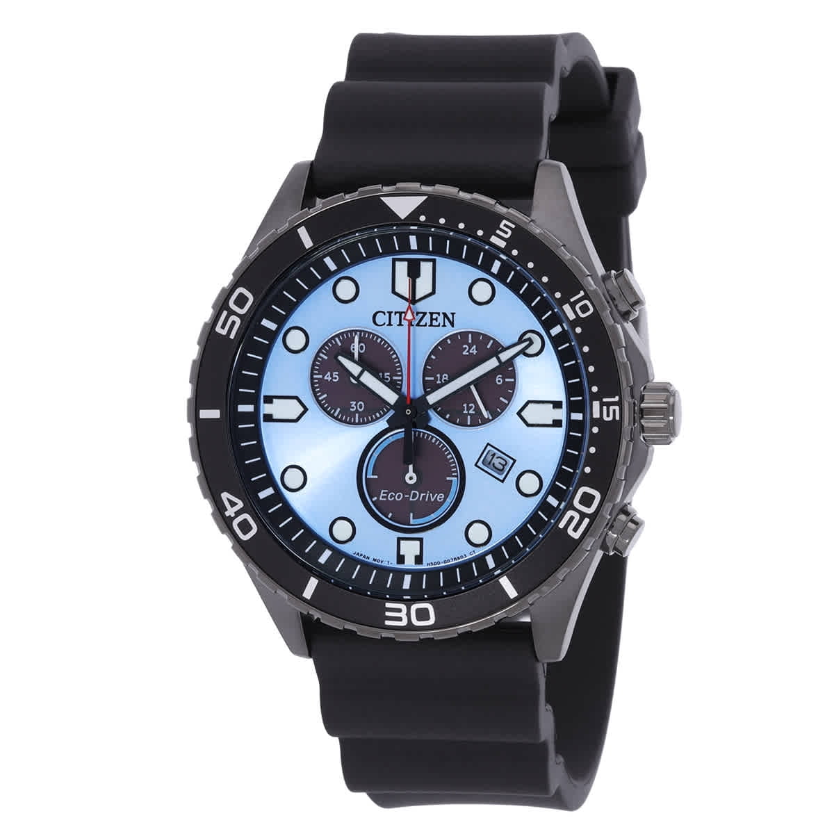Citizen Chrono Sporty-Aqua Chronograph Blue Dial Men's Watch AT2567-18L ...